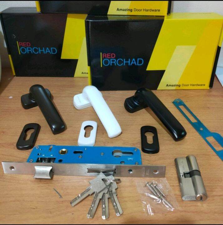 Kunci Pintu Almunium Orchad A31 / Lever set Orchad | Lazada Indonesia