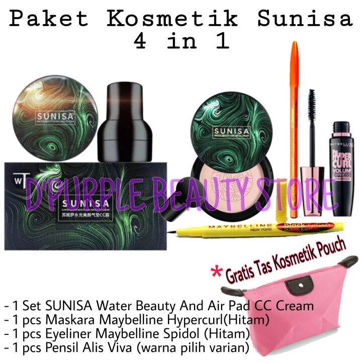 SUNISA Water Beauty and Air CC Cream Foundation BB Cream With mushroom ...