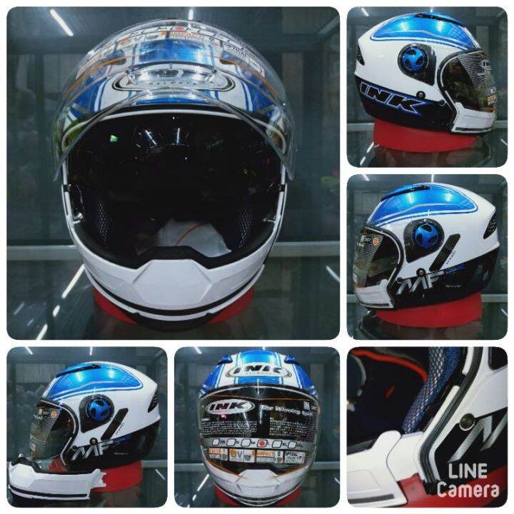 Helm INK MF 1 Modular Bisa Half Face & Full Face Original | Helm Pria ...