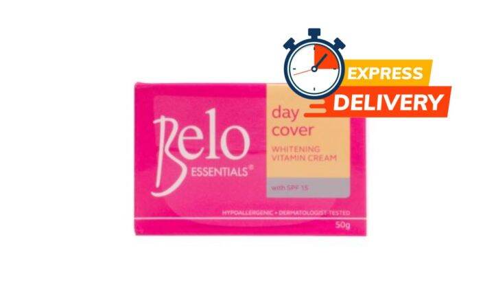 BELO Essentials Day Cover Whitening Vitamin Cream SPF15 50g | Lazada PH