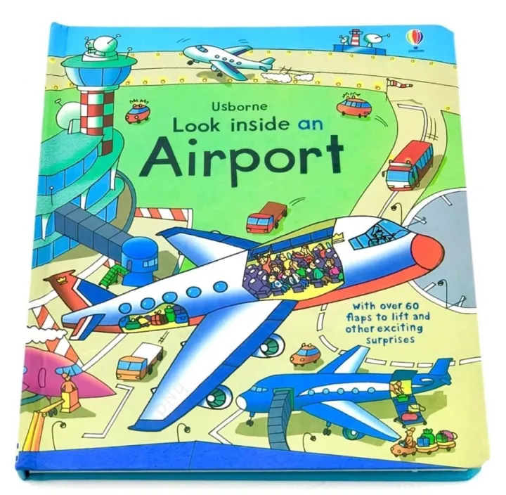 หนังสือ Usborne Look Inside : Airport (Boardbook กระดาษแข็งทั้งเล่ม แบบ ...