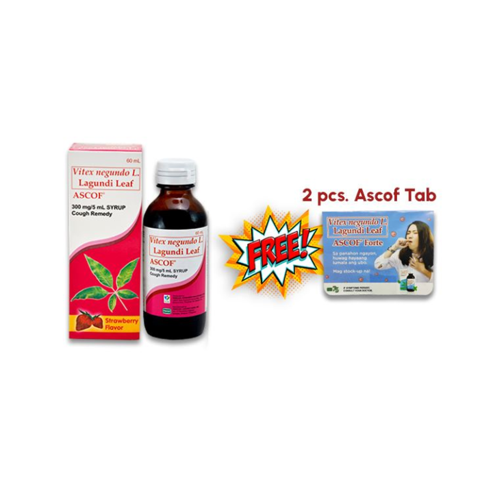 ASCOF SYRUP 300MG/5ML | Lazada PH