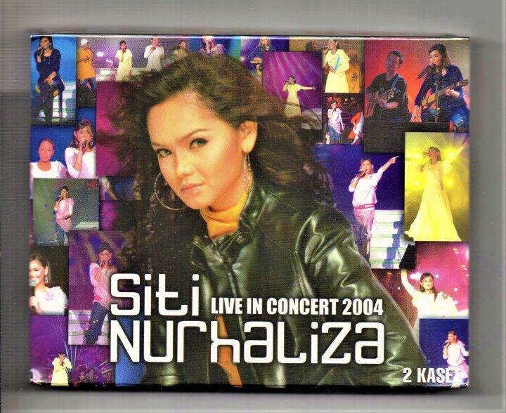 Siti Nurhaliza - Live In Concert 2004 ( 2 Cassette / Kaset Tape ) | Lazada