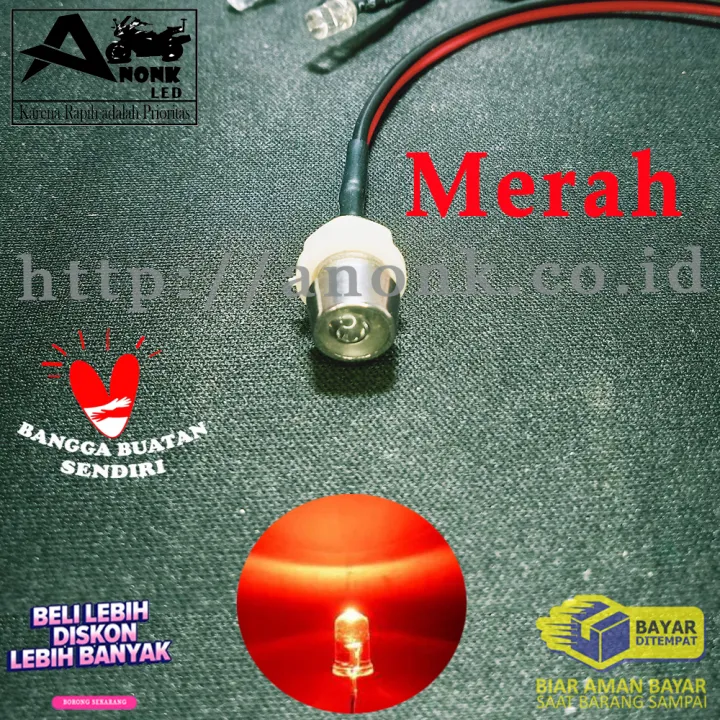 Lampu Led Alarm / Indikator Alarm Palsu / Led 5mm Kedip | Lazada Indonesia