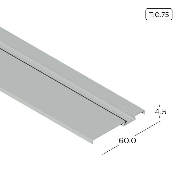 Aluminium Extrusion Partition Frame Skirting Profile KP1031 ALUCLASS ...