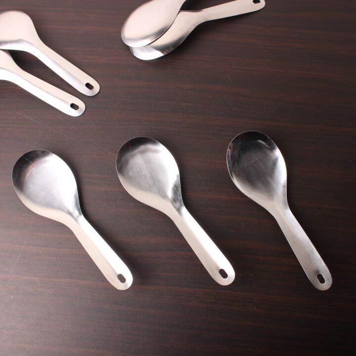 SENDOK NASI STAINLESS/CENTONG NASI STAINLES DIJUAL SATUAN | Lazada ...