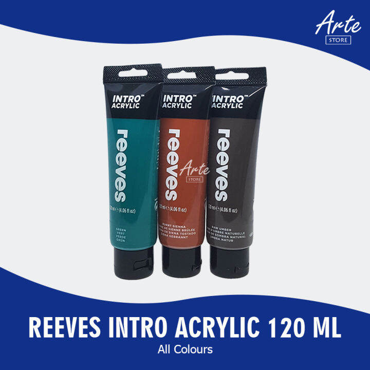Cat Acrylic Reeves Intro 120 ml | Lazada Indonesia