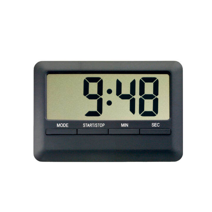 Instruments Timer Alarm Digital LCD Waktu Besar Hitung Mundur Manual ...
