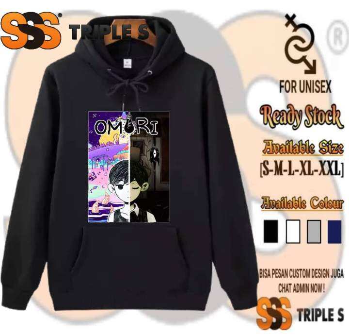 HOODIE JUMPER ANIME OMORI HORROR GAME HIKIKOMORI SUNNY ALTER EGO OMORI ...