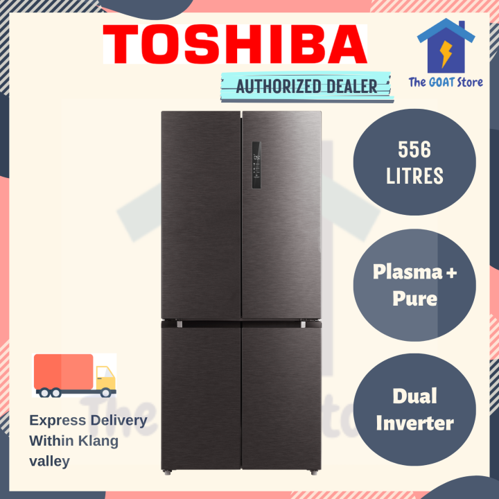 [Delivery and Install] Toshiba Dual Inverter Multi Door Refrigerator ...