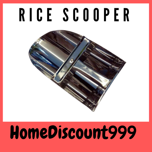 HEAVY DUTY STAINLESS STEEL RICE SCOOPER / PANG SALOK NG BIGAS PANG ...