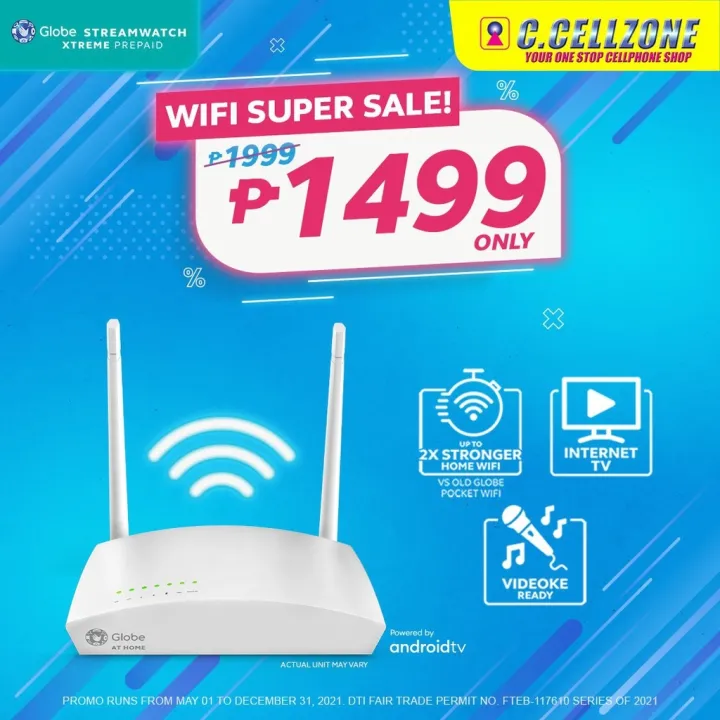 Globe Extreme Prepaid Wifi Super Sale para sa xtreme na all-in-one home ...