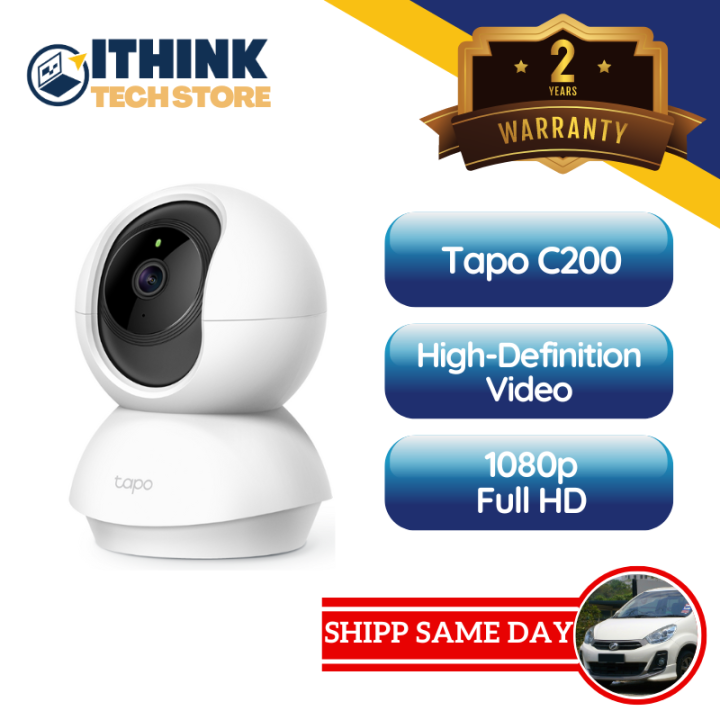 Tapo C200 CCTV Camera | Pan/Tilt Home Security Wi-Fi Camera | Lazada
