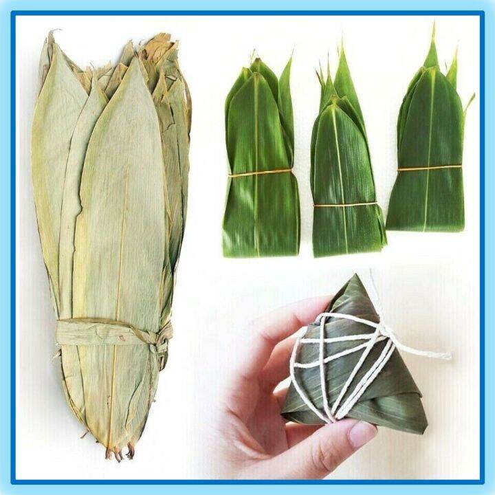 Dried BIG Bamboo Leaves (Leaf Wrap) 250 g - for Zongzi Sticky Rice ...
