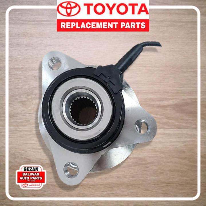 NIKKO JAPAN FRONT AXLE HUB BEARING WITH ABS RIGHT SIDE TOYOTA VIOS 1.3 ...
