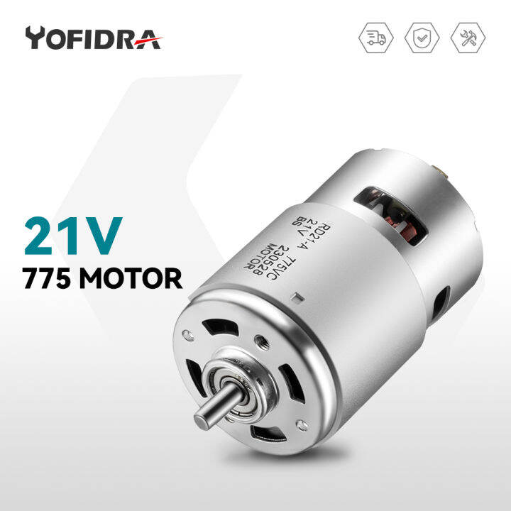 Large Torque 775 Motor DC Motor 21V 18V 9.21A 20000rpm for DIY Motor ...