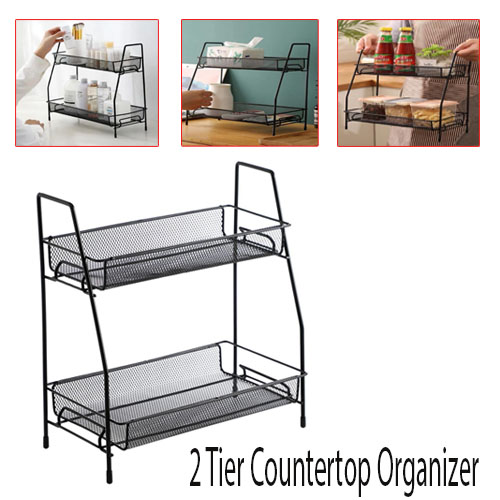 2 Tier Layer Countertop Organizer | Lazada PH