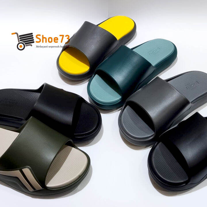 LUOFU E 6213 KK6W SIZE 40-44 l Sandal Selop jelly pria l Sendal kokop ...