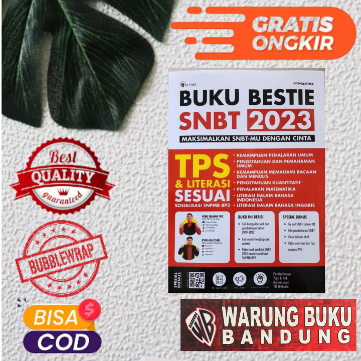 Buku Bestie Utbk Snbt 2023 Tps Dan Literasi Lazada Indonesia