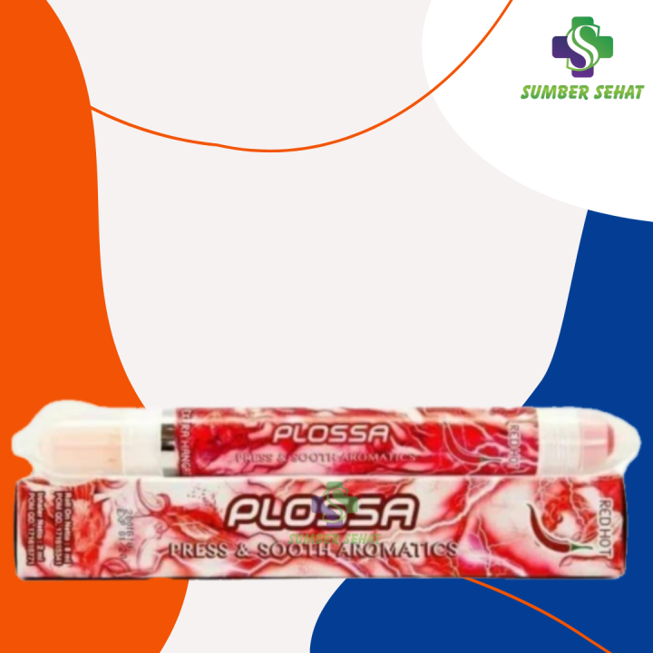 PLOSSA INHALER DAN ROLL ON RED HOT 8 ML | Lazada Indonesia