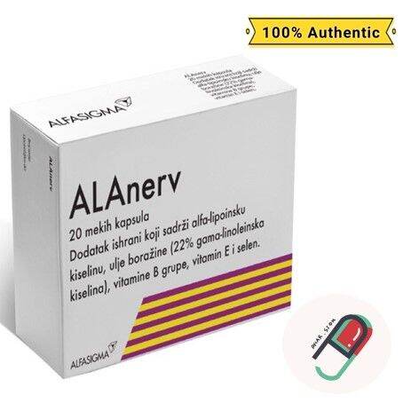 ALAnerv (20's Soft-gel ) | Lazada