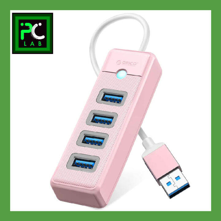 Orico PW4U-U3-015 4-port USB 3.0 Hub- Pink | Lazada PH