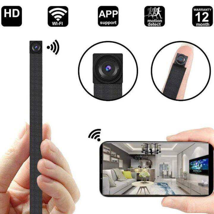 Full Hd 1080P Mini Camera, Smaller Video Recorder, Wireless, Night ...