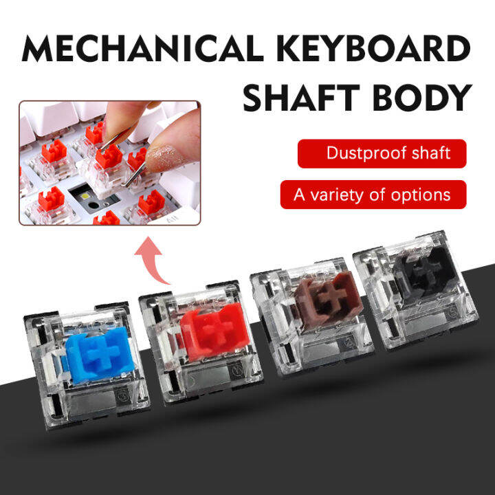 Keyboard Switchปุ่มสวิตช์Mechanical Keyboard Outemu Switch Red Switch ...