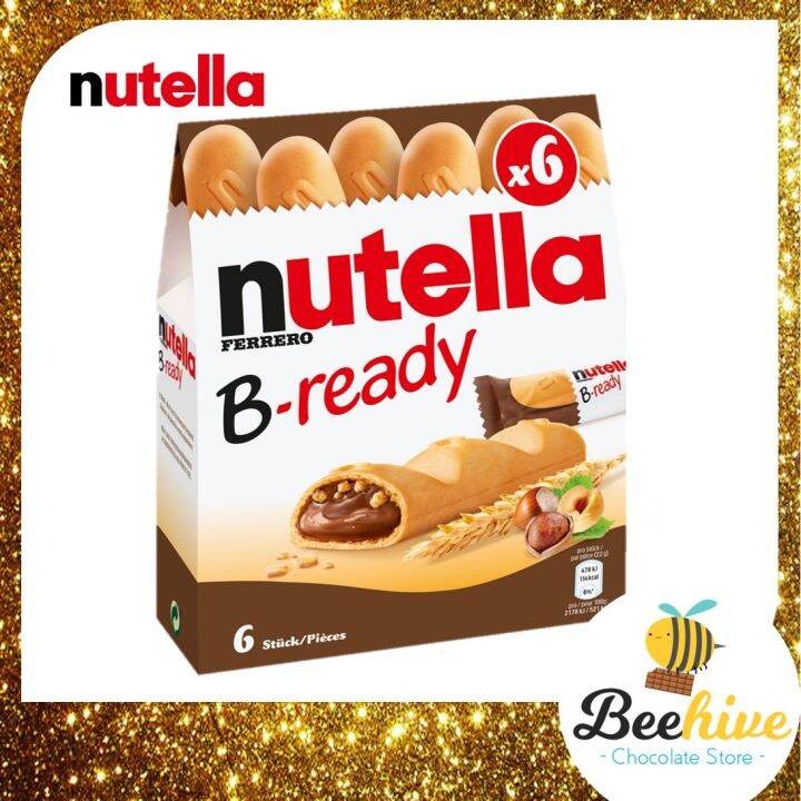 Ferrero Nutella B Ready T6 6x22g 132g [Exp: 8 Mar 2024] | Lazada