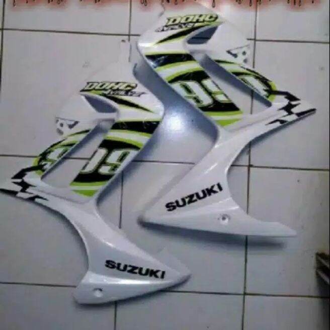 COVER LEGHSIL SAYAP SUZUKI SATRIA FU LAMA THAILAND WARNA PUTIH PLUS ...