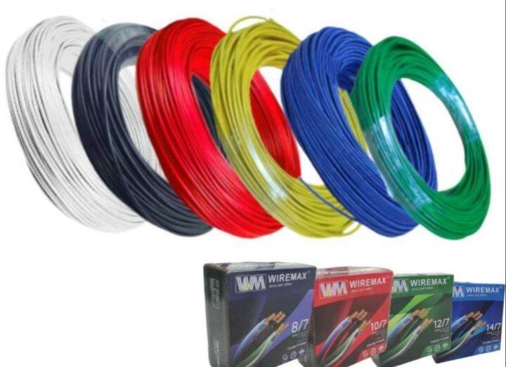 Stranded THHN Wire Wiremax Brand PER METER/PER BOX | Lazada PH