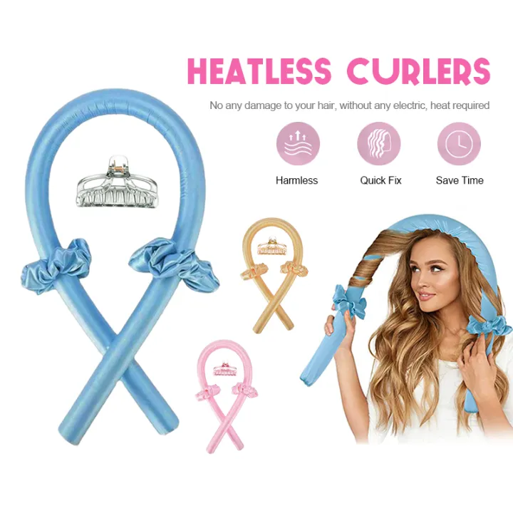 Lazy Curler Headband Rod Set Heatless Make Hair Soft And Shiny Hair