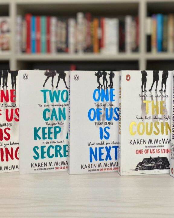 Karen M McManus 5 Books(You'll Be the Death of Me,The Cousins,Two can ...