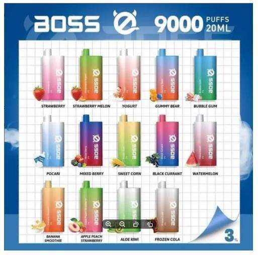Boss Disposable 9000 Rechargeable | Lazada PH