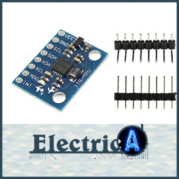 Malaysia Stock 6dof Mpu 6050 Gy 521 3 Axis Gyro Accelerometer Sensor Module Arduino [electrica