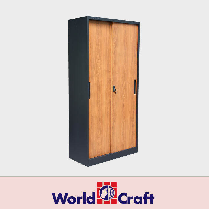 Astra Draco Sliding Metal Doors Storage Cabinet Home Cabinet Office ...