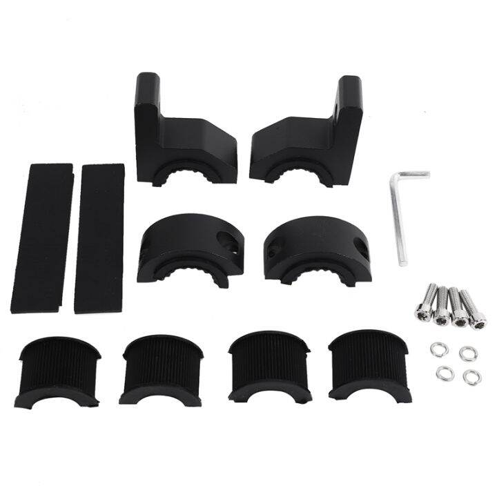 2pcs Roof Bars LED Light Bracket Roll Bar Clamps Tube Clamp for Roll ...