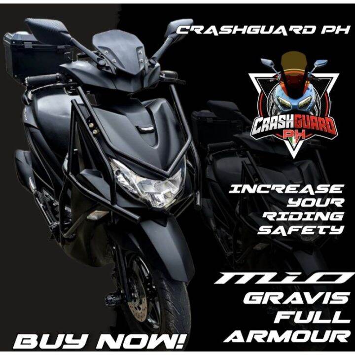 mio gravis crashguard Full armore Design | Lazada PH