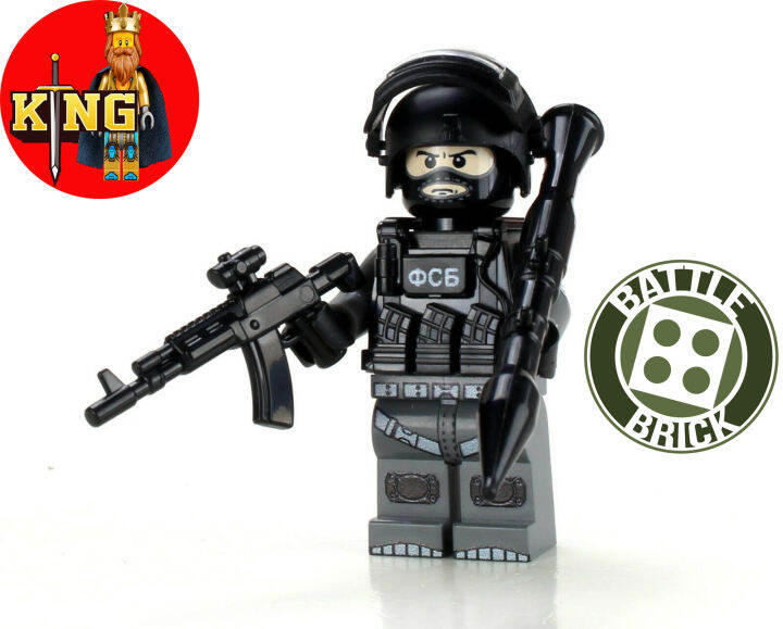 [Ảnh thật] [Chính hãng] Battlebrick Russian FSB Spetsnaz Alpha Group ...