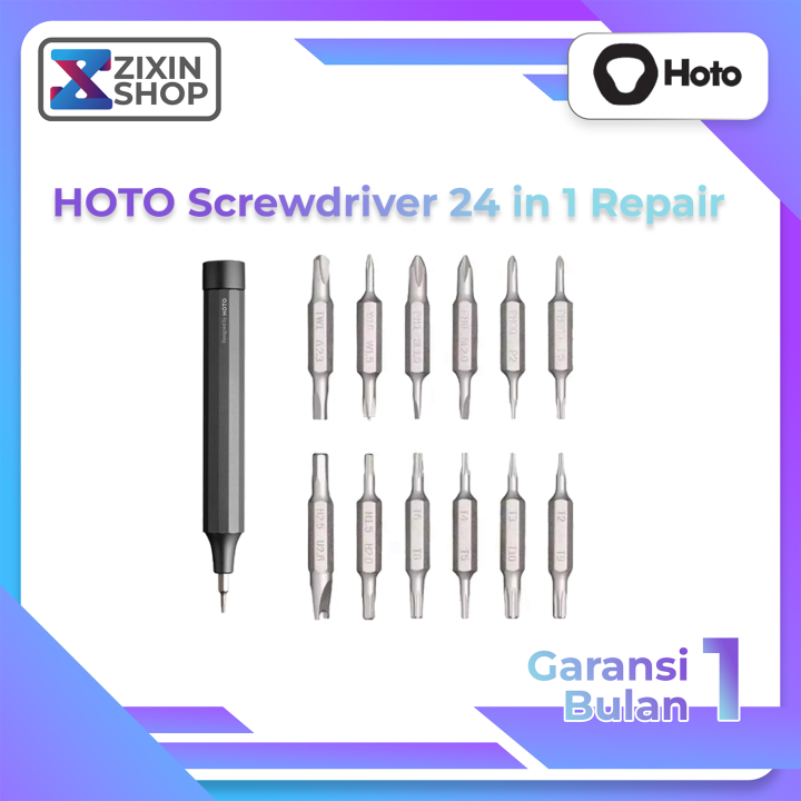 24 in 1 Repair Screwdriver Precision Screwdriver Kit/ HOTO SCREWDRIVER ...