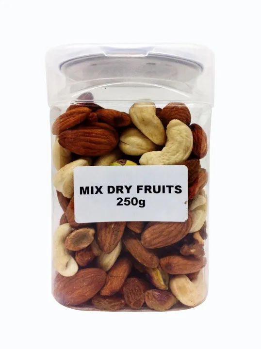 Mix Dry Fruits Assorted 250g in Cannister {Made in India} | Lazada PH