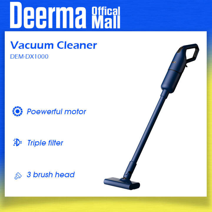 Deerma Handheld Vacuum Cleaner DX1000 Vacuum Cleaner 16Kpa Suction ...