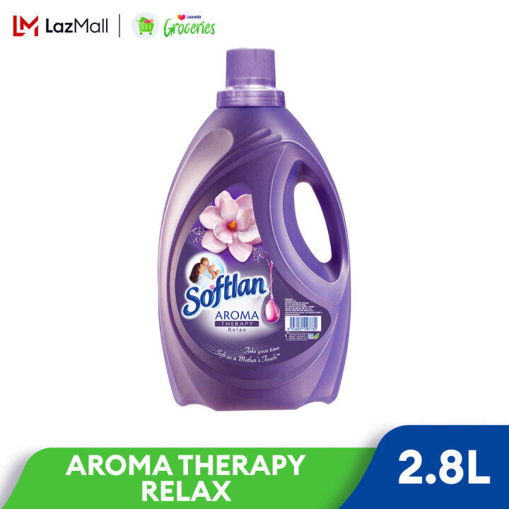 Softlan Aroma Therapy Relax (Purple) Fabric Softener 2.8L | Lazada