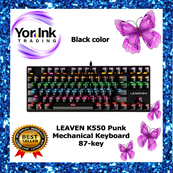 LEAVEN K550 Mechanical Keyboard 87-key | Lazada PH