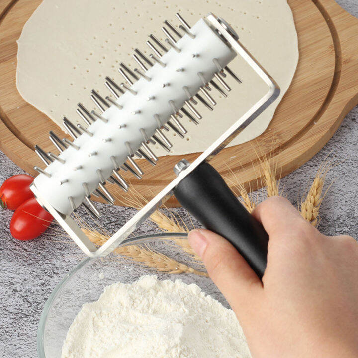Pizza Docker Roller with Spike Easy to Use Pizza Dough Hole Puncher for ...