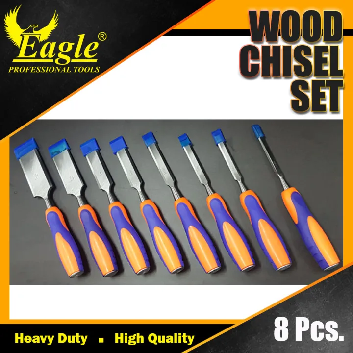 Eagle Professional Tools 8 Pcs Wood Chisel Heavy Duty Set | Lazada PH