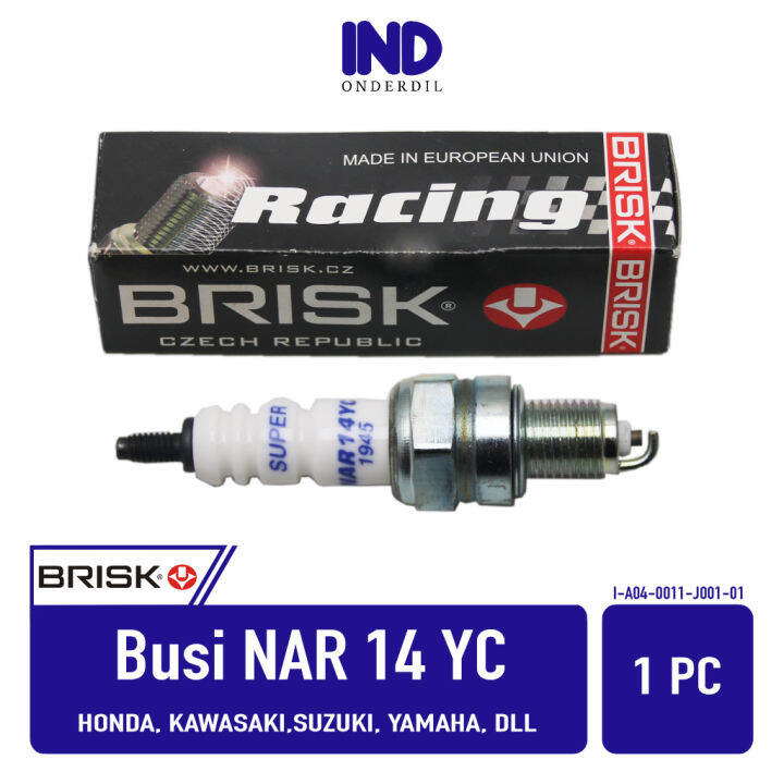 Busi Motor Copper-Kuper Racing Brisk NAR14YC-NAR 14YC-14 YC Grand ...