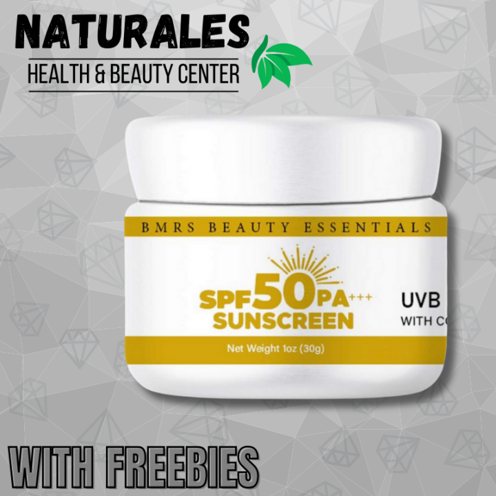 Original BMRS Sunscreen SPF 50+++ (UVB and UVA Protection with Collagen ...
