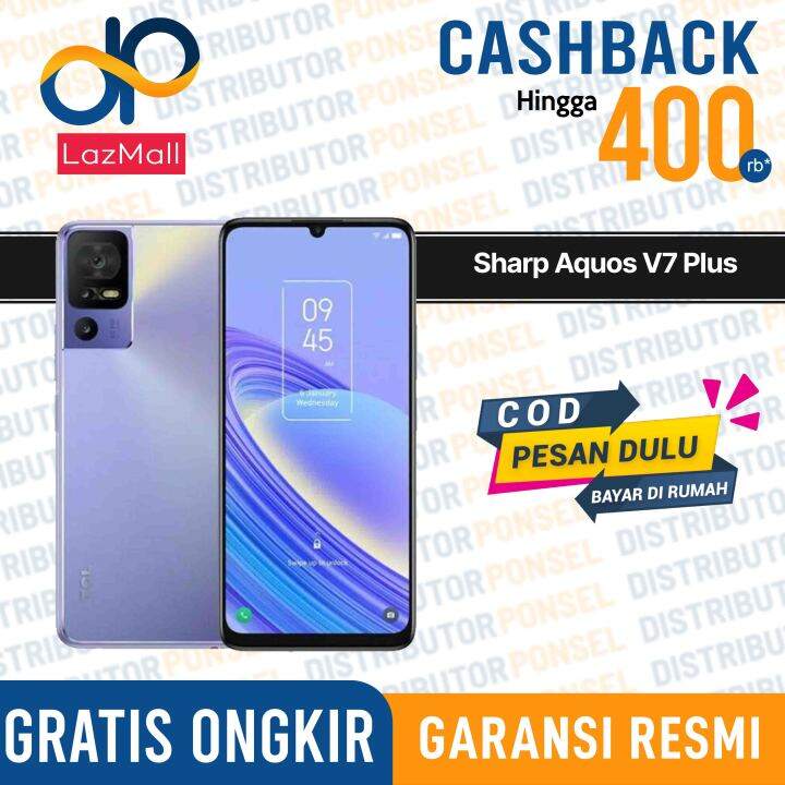 Sharp Aquos V7 Plus V27+ 6/256 GB 4/128 GB Garansi Resmi AQUOS V27 ...
