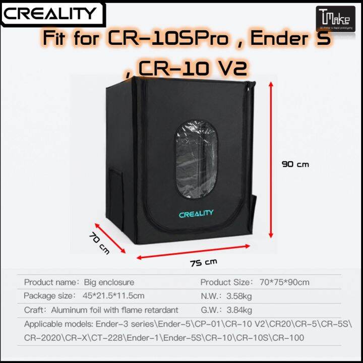Creality 3D Printer Enclosure, Constant Temperature Soundproof ...